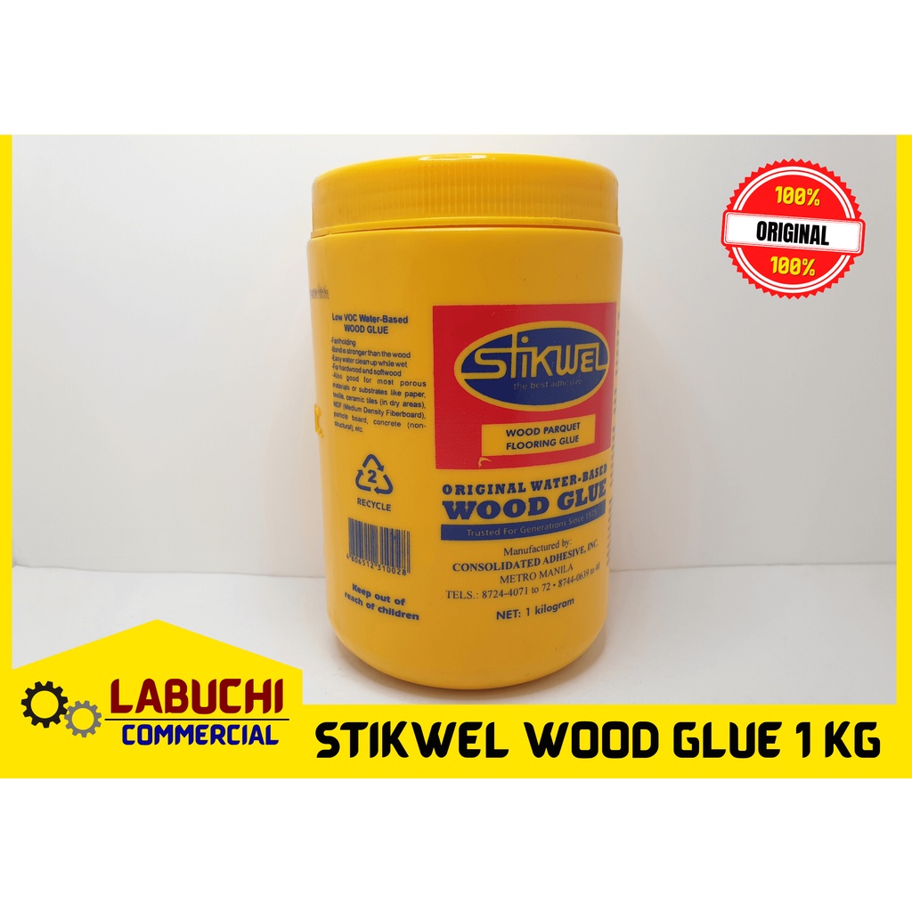 STIKWEL WOOD GLUE 1L | Shopee Philippines