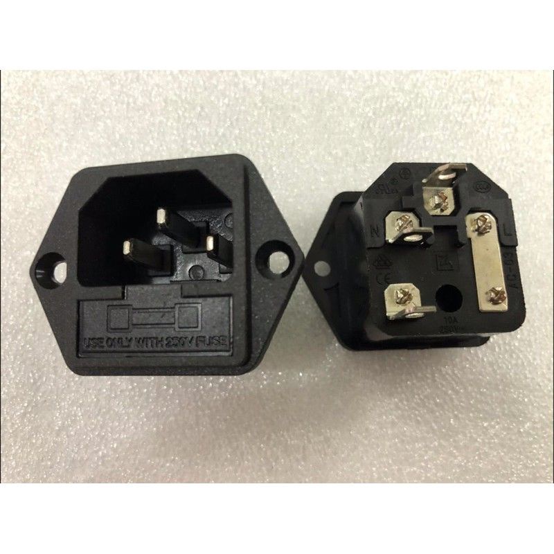 Ac Socket/AC in C7 Socket/Socket+Fuse Box BELL Original | Shopee ...