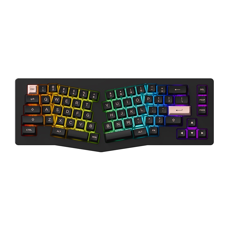 AKKO ACR Pro Alice Plus Acrylic Black Pre-Assembled RGB Mech Keyboard ...