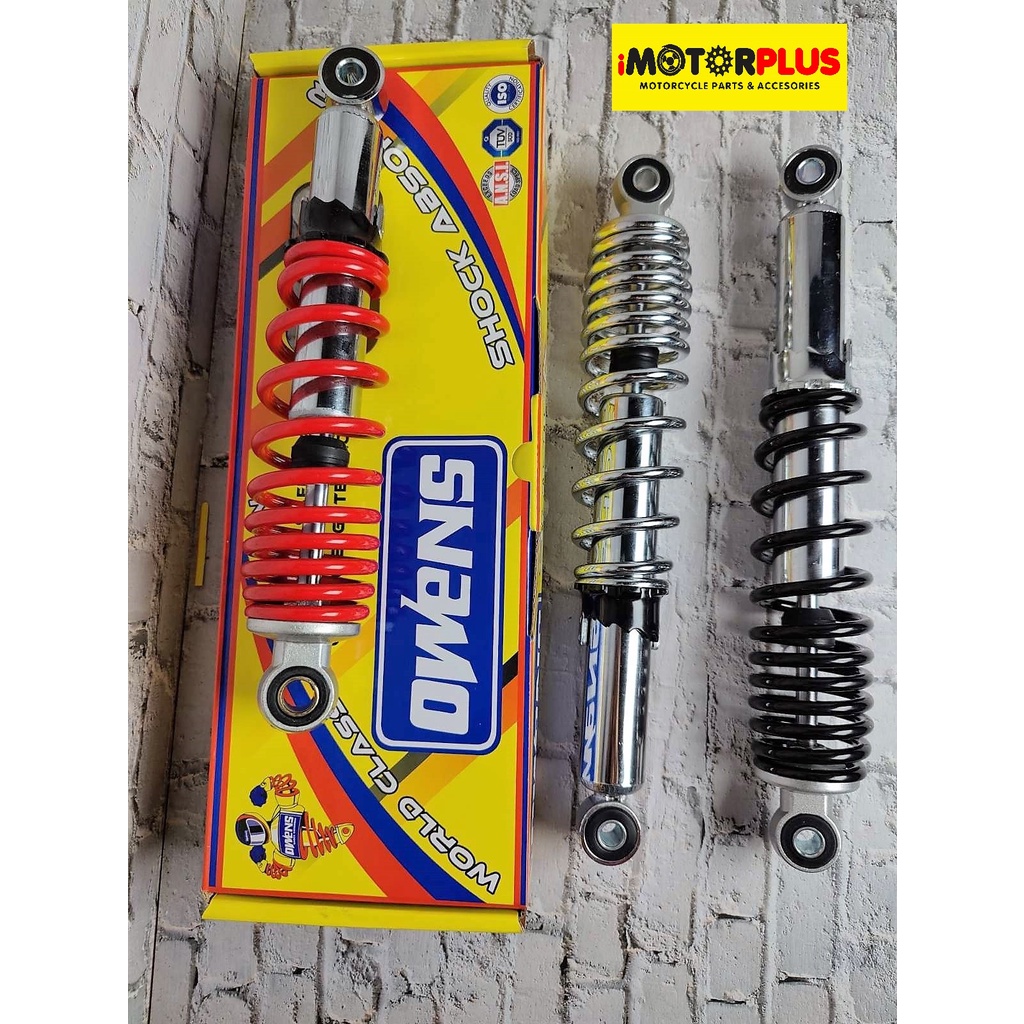 Owens Shock Absorber Hydraulic XRM 270mm/320mm Red/Black/Chrome(1set ...