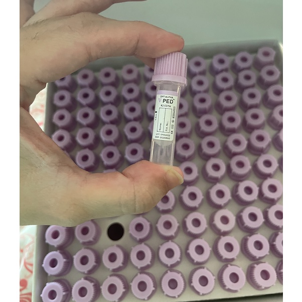 Microtainer EDTA K2 / Plain Serum 0.5ml - Microcontainers - Pedia Tubes ...