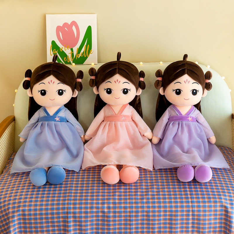 Influencer Hanfu Princess Ragdoll Plush Toy Chinese Style Doll Girl ...