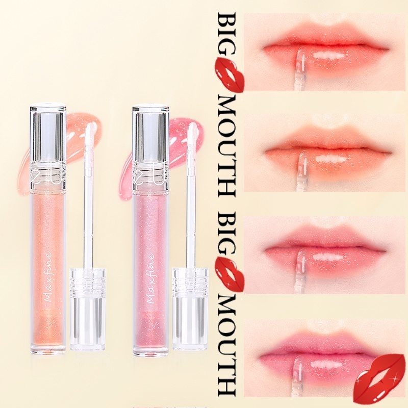 BIG MOUTH 5 Colors Transparent Labial oil Lip Gloss Specular surface ...