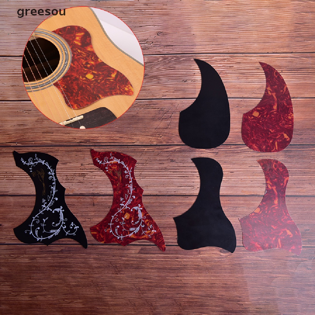 greesou Professional Guitar Pickguard Adhesive Pick Guard Sticker For ...