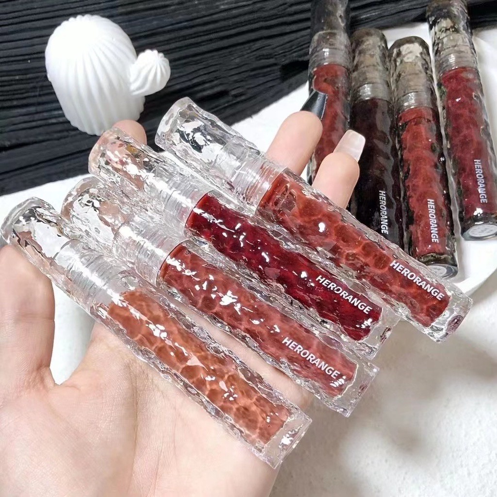 COD Lip Glaze Glacier Rock Mirror Lip Glaze Lasting Moisturizing Plain ...
