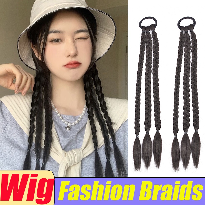 Girl Wig Braid Cool Boxing Braids Wig Braids Fishbone Long Twist Braid ...