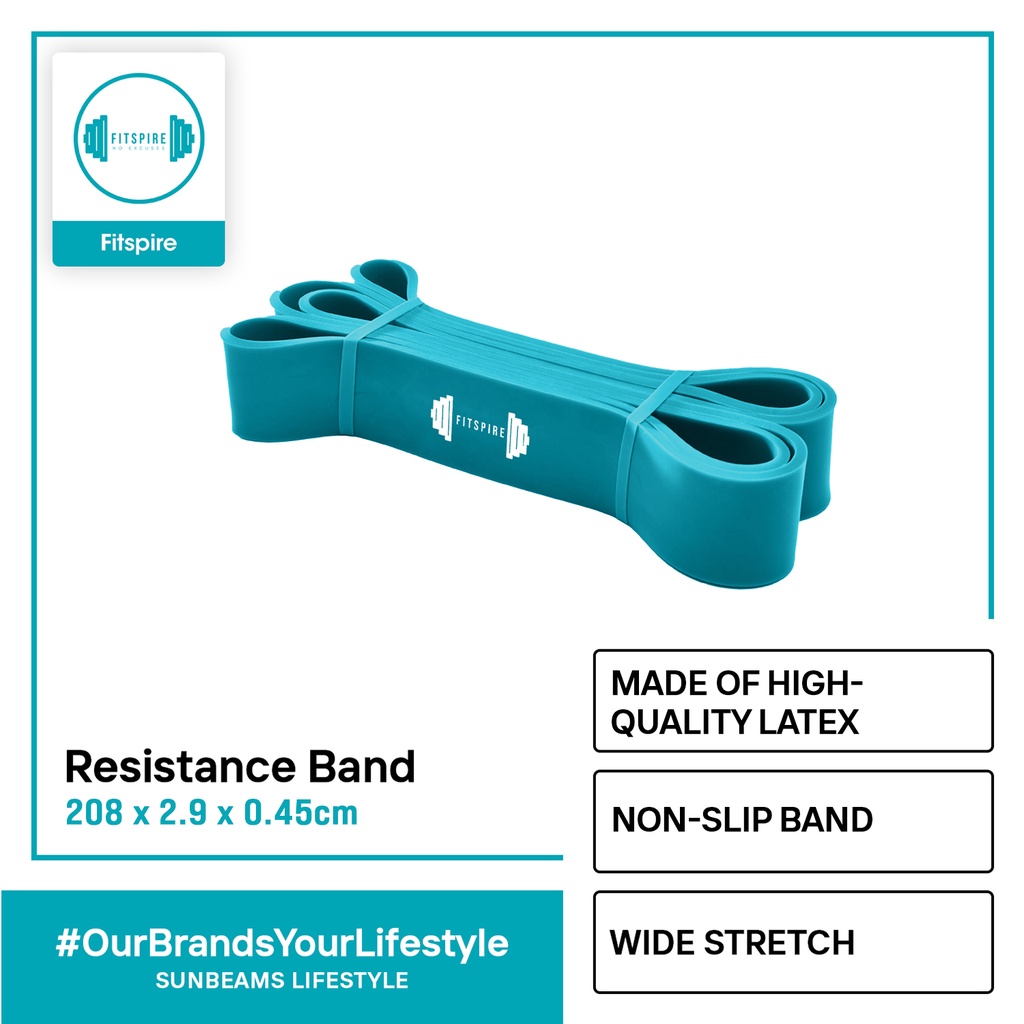 Fitspire Resistance Band Latex Premium Exercise Fitness Home Gym ... Fitspire Resistance Band Latex Premium Exercise Fitness Home Gym ...