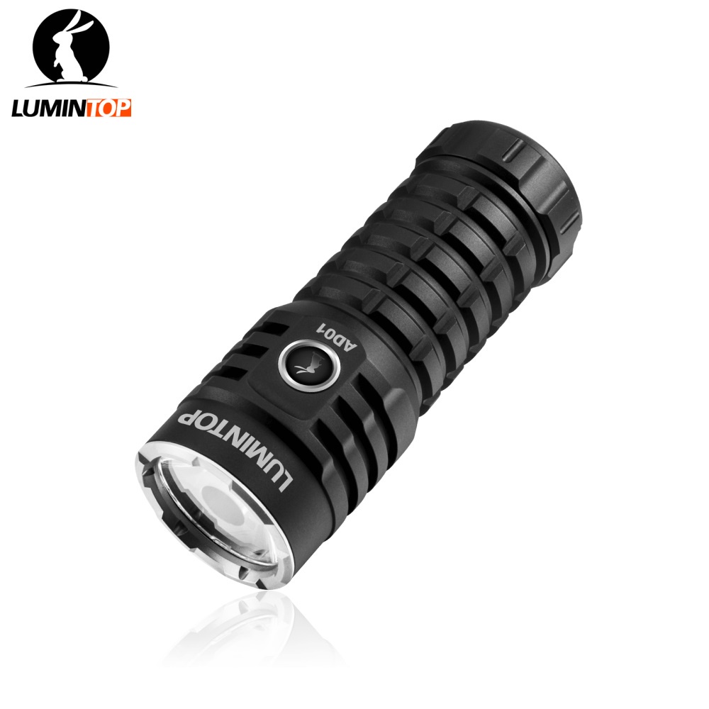 D battery 18650 battery flashlight Lumintop AD01 1200 lumens work light ...