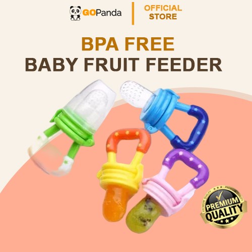 GoPanda Baby Fruit Feeder Pacifier Teether Vegetables with Handle ...