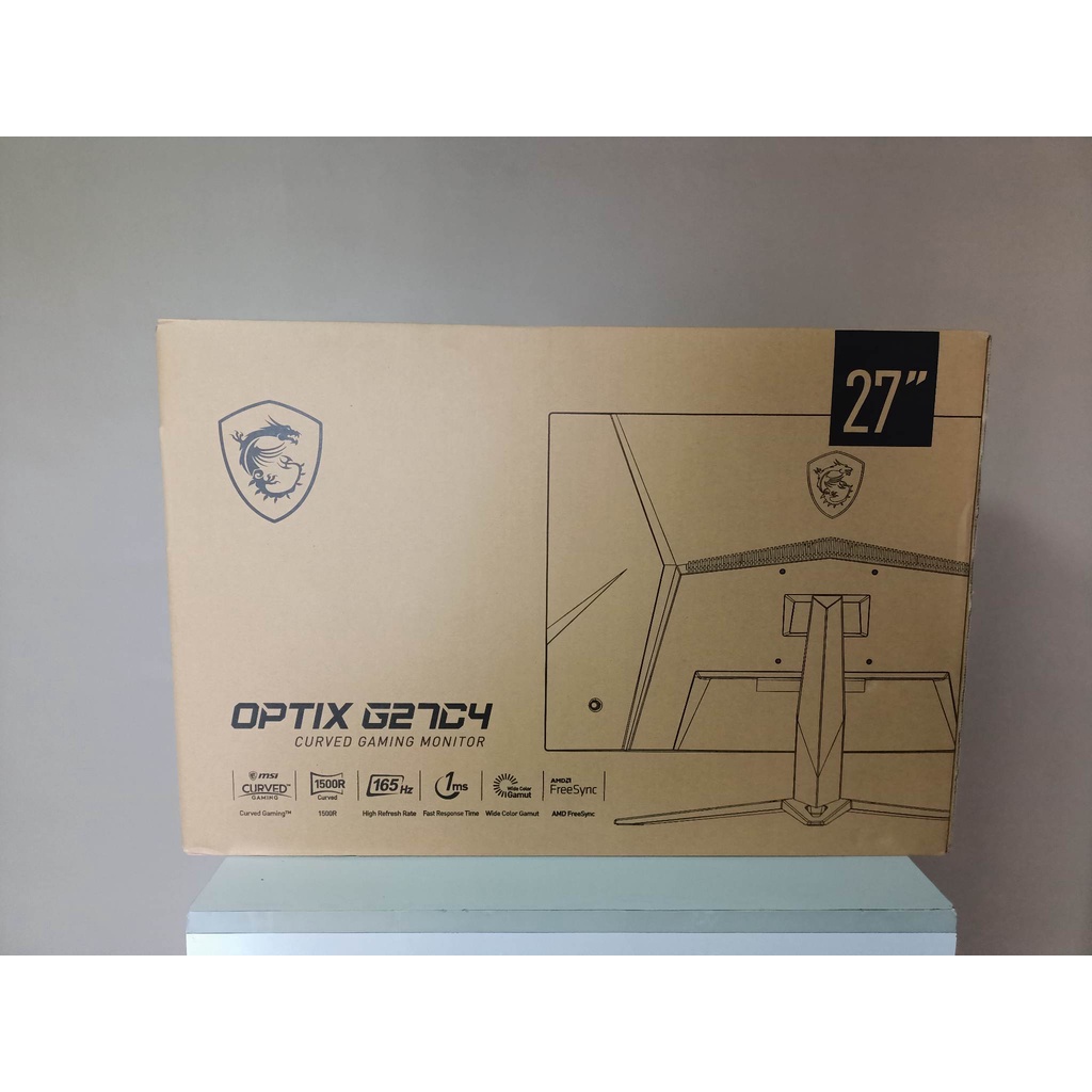 MSI OPTIX G27C4 CURVED GAMING MONITOR | Shopee Philippines