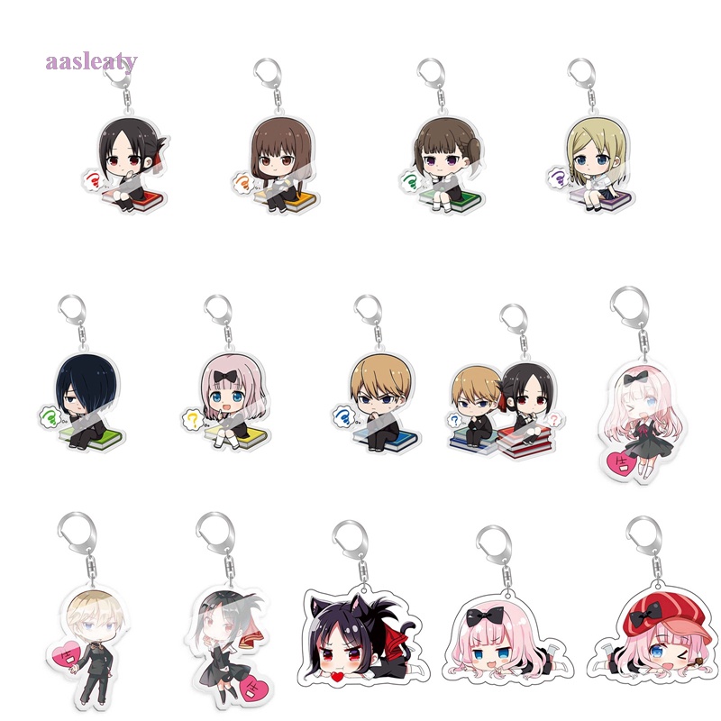 Aasleaty Kaguya sama: Love Is War Anime Figure Kaguya Acrylic Keychains ...
