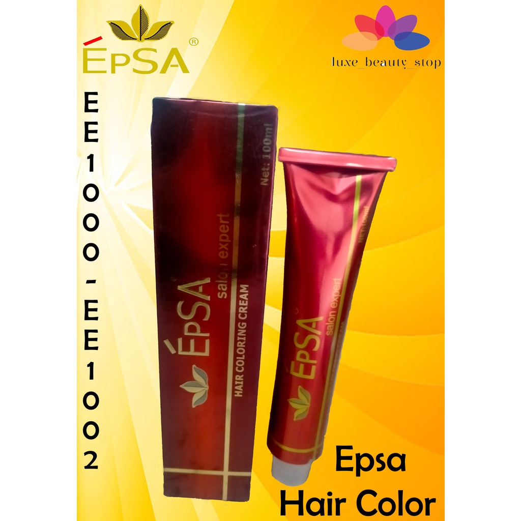 EPSA PROFESSIONAL HAIR COLOR TUBE 3 | Shopee Philippines