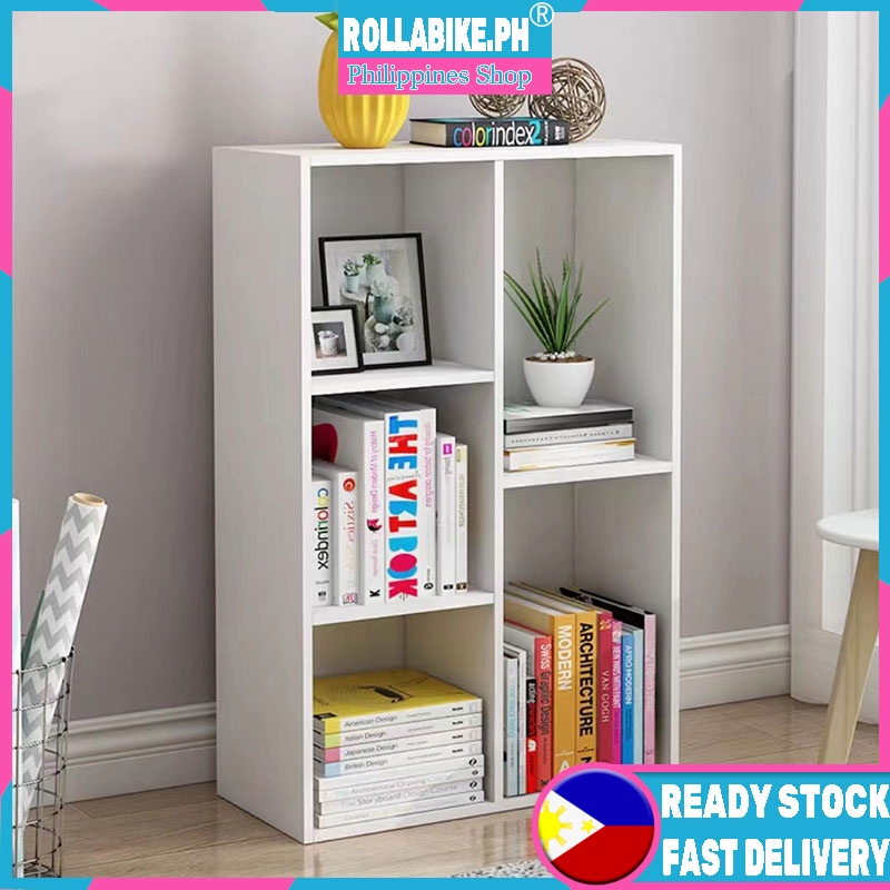 COD Multi-layer Bookcase Cabinet Book Shelf Display Rack Floor Storage ...