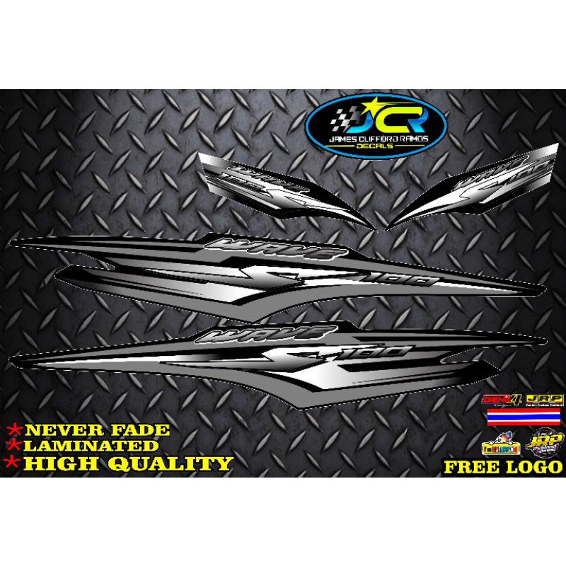 Honda Wave 100 /110 Stock Decals Stickers | Shopee Philippines