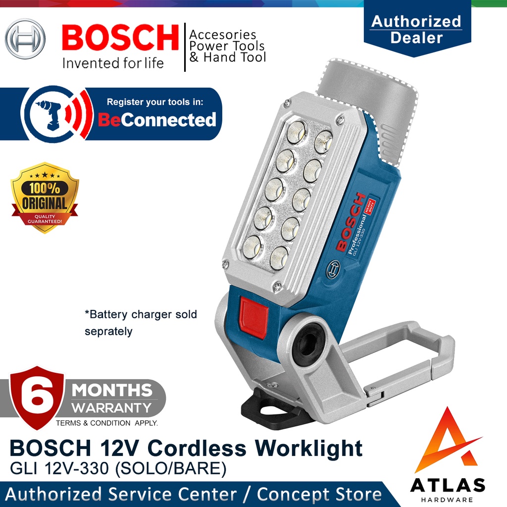BOSCH GLI 12V-330 CORDLESS TORCH (SOLO/BARE) | Shopee Philippines