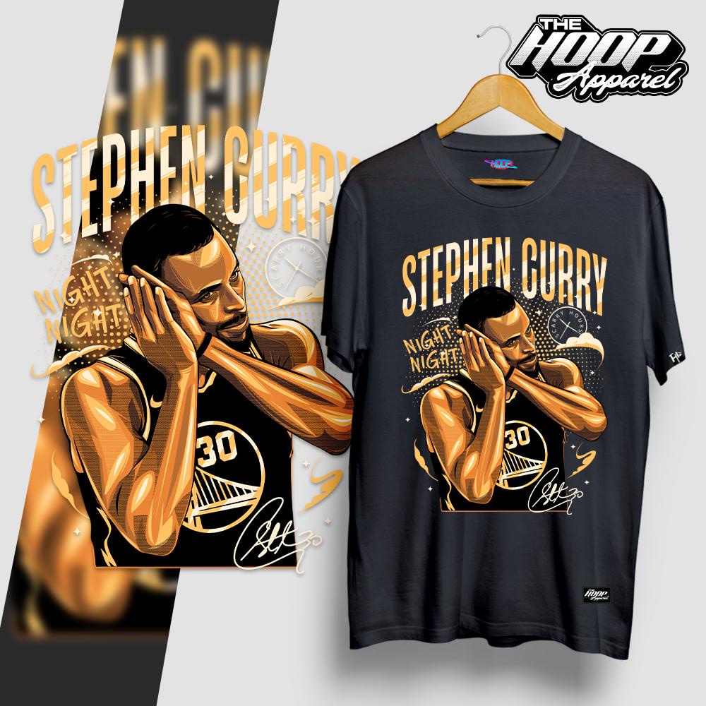 THE HOOP APPAREL STEPHEN CURRY NIGHT NIGHT GRAPHIC COTTON TSHIRT FOR ...