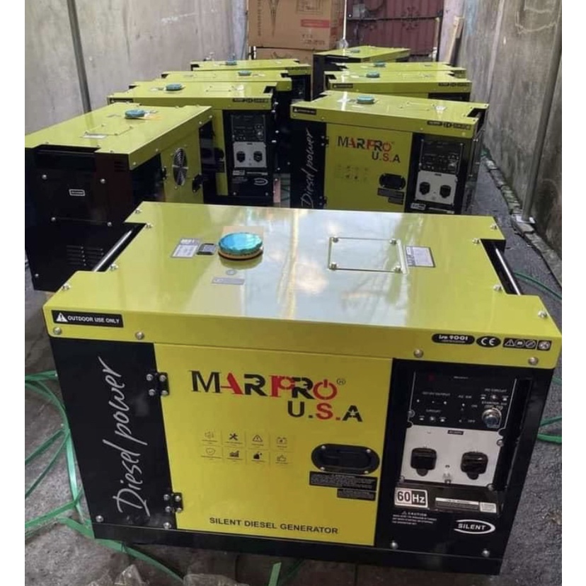 MARPRO USA DIESEL SILENT GENERATOR | Shopee Philippines