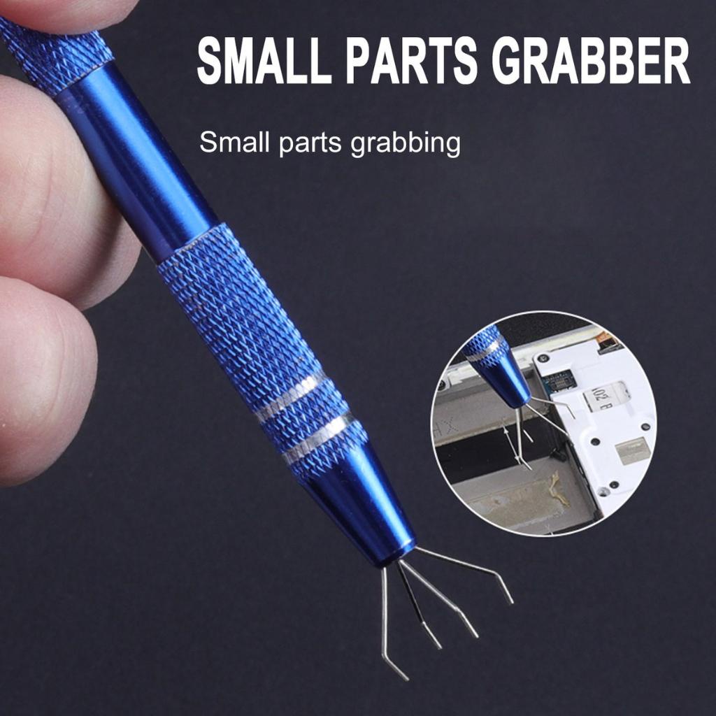 Screw Electronic Precision Parts Grabber Four-jaw Gripper For Screw ...