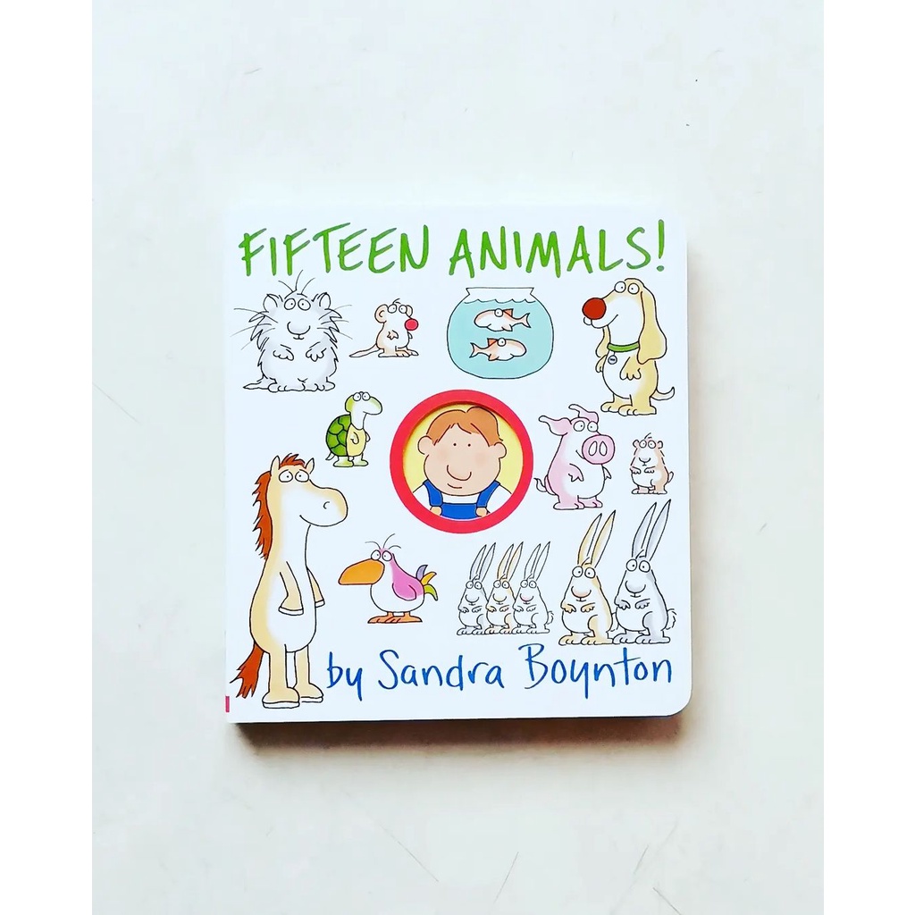Fifteen Animals! by Sandra Boynton [Board Book] | Shopee Philippines