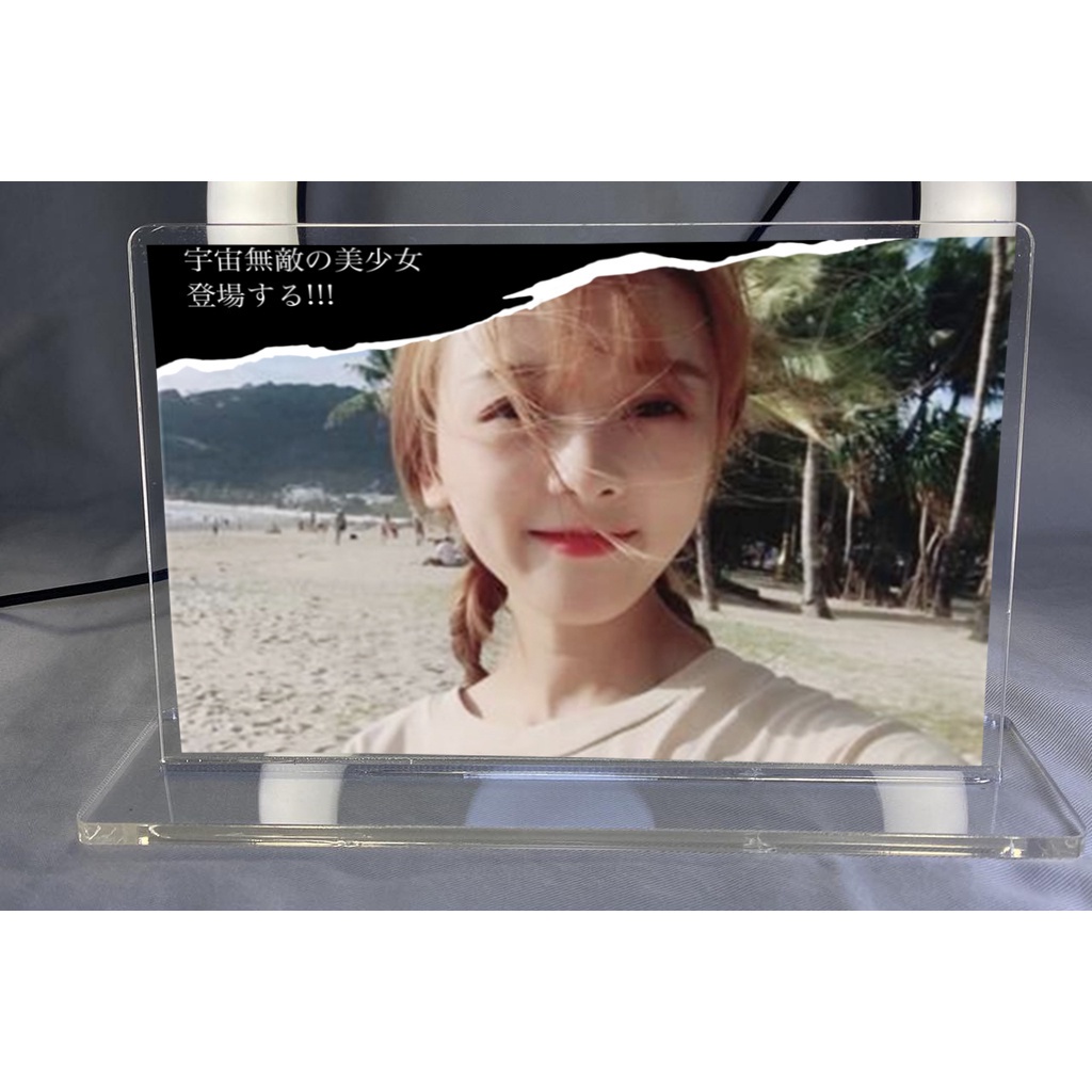 Customizable UV Printed Acrylic Photo Display With Working Code And ...