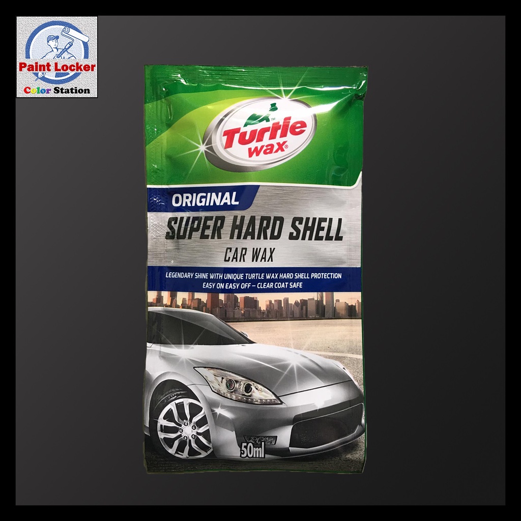 Turtle Wax Super Hard Shell Car Wax 50ml Sachet A-2127 | Shopee Philippines
