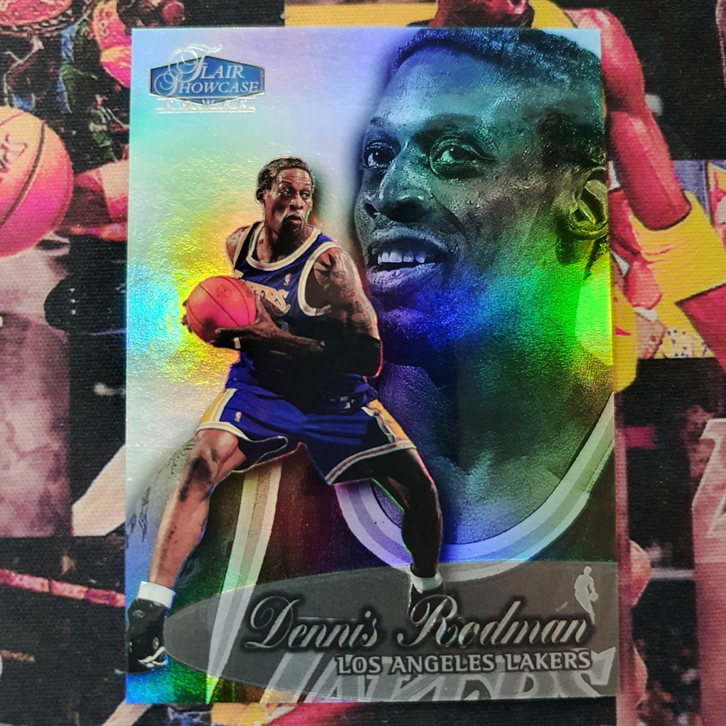 Dennis Rodman Los Angeles Lakers 1998-99 #64 Flair Showcase Power ...