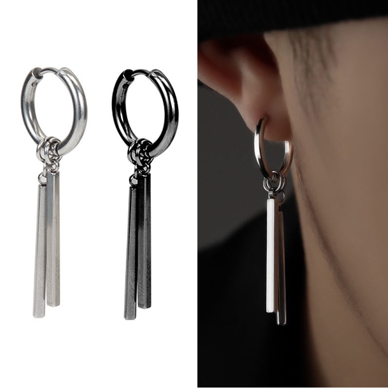 1pcs Stainless Steel Clip on Earrings for Women and Men Fashion No Ear ...