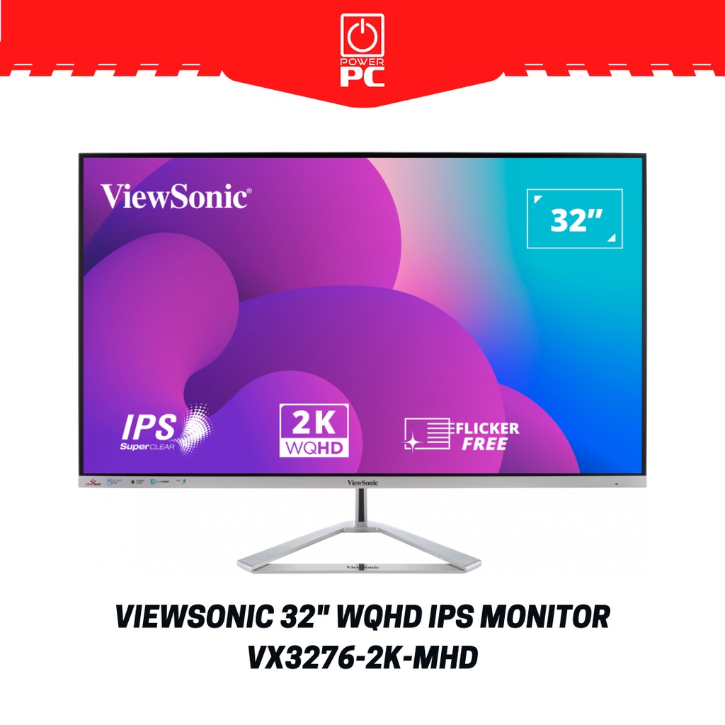 Viewsonic 32" WQHD IPS Monitor VX3276-2K-MHD | Shopee Philippines