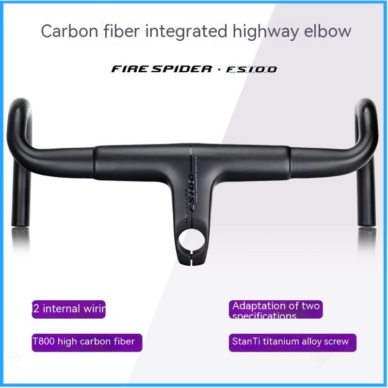 Fire Spider FS100 Bright Light Label Full Carbon Fiber Bicycle Road ...