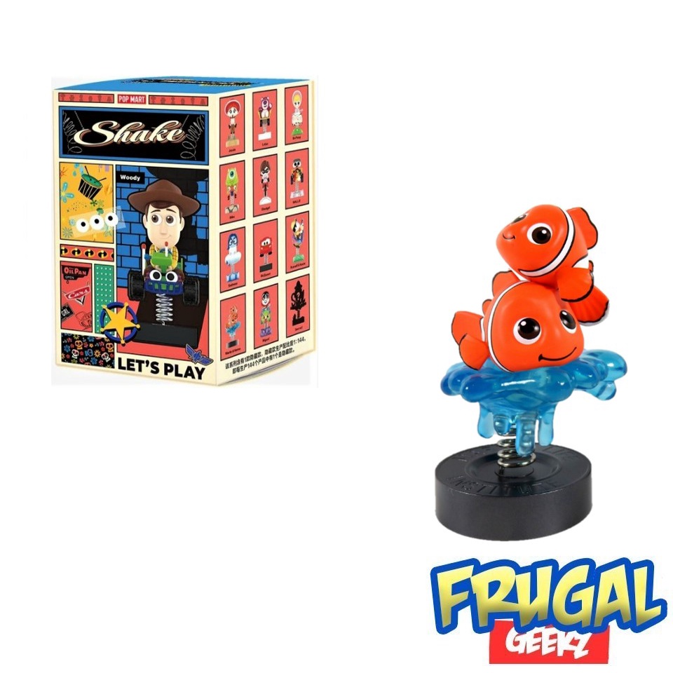 Pop Mart Shake: Pixar Collection - Finding Nemo - Nemo and Marlin ...