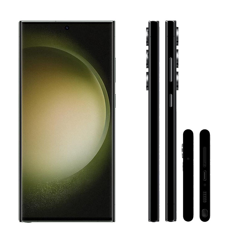 Plain Color Side Skin Samsung Galaxy S23 S22 S24 S25 Ultra Border ...