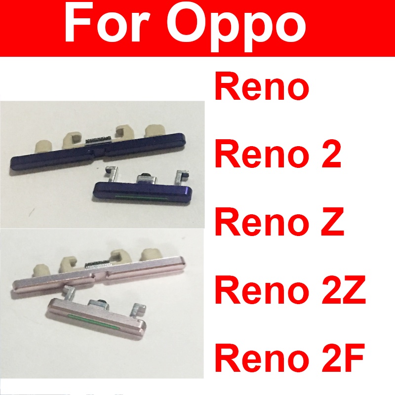 Power Volume Side Buttons For OPPO Reno 2 Z 2Z 2F On Off Power Volume ...