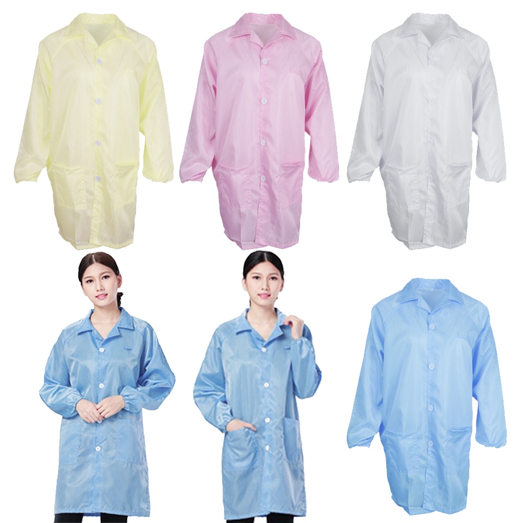 Women Medical Clothing Anti-Static Lab Coat | Shopee Philippines