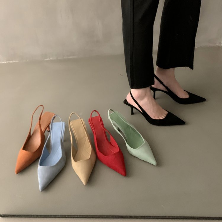 Pointed Toe Stiletto High Heels Fashion Women's Shoes | Shopee Philippines