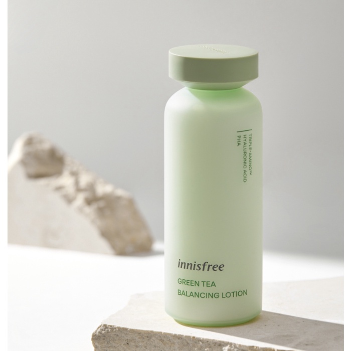 Innisfree - Green Tea Balancing Lotion 160ml Triple Amino Hyaluronic Acid PHA | Shopee Philippines