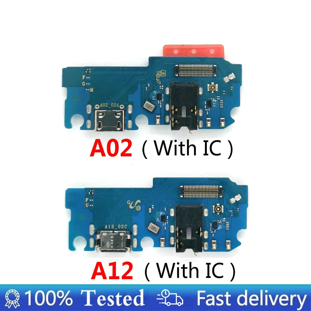 USB Charging Port Board Flex Charging Port With IC For Samsung A02 ...
