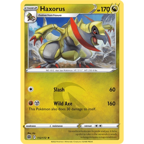Axew , Fraxure & Haxorus Pokemon Cards TCG (5th Gen Pokemon) | Shopee ...