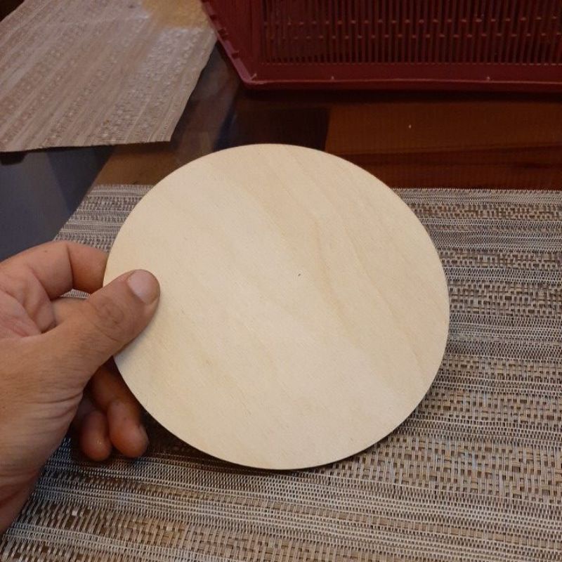 Arts and Craft Circle Round Blank Board 15cm Diameter 3mm Thick ...