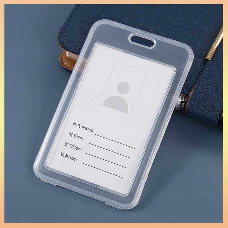 Clear Credit Card Holder Pvc Wallet Women Men Student Card Passport Bus ...