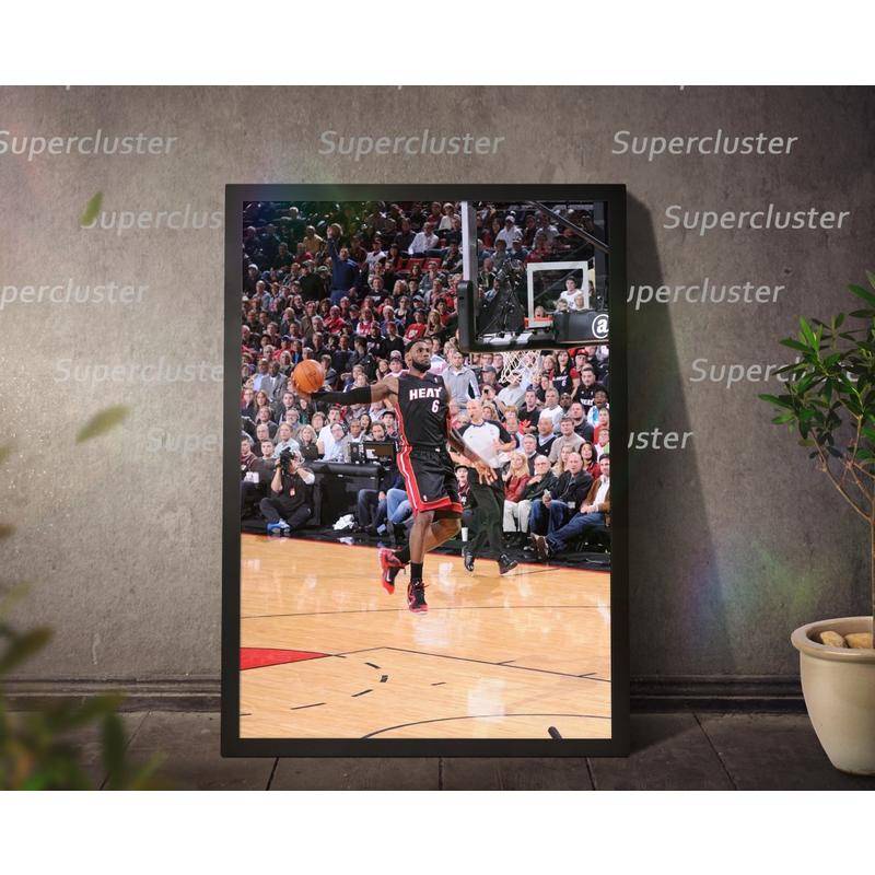 Lebron James NBA Best Scorer GOTA Canvas Painting Poster Wall Print ...