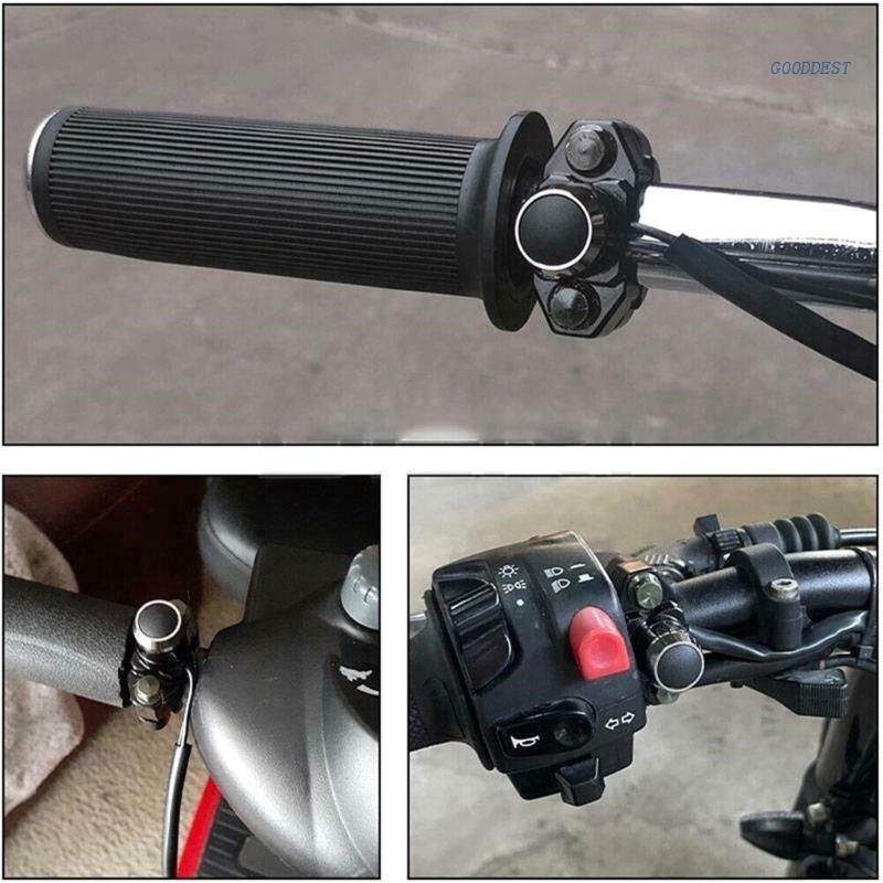 GOO 7/8" Aluminum Alloy Motorcycle Switches Handlebar Mount Switch ...