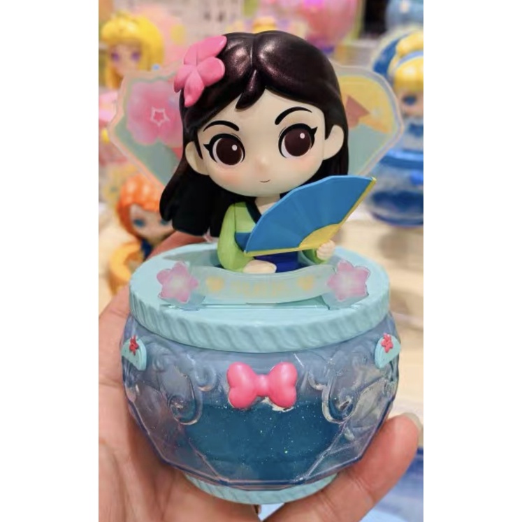 MINISO DISNEY PRINCESS DREAMY FLOWER JEWELRY BOX BLIND BOX SERIES ...