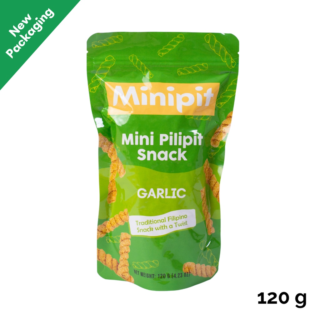 Minipit Mini Pilipit Snack Garlic 120g | Shopee Philippines