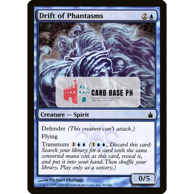 Drift of Phantasms(Lightly Played) - Magic the Gathering Trading Card ...
