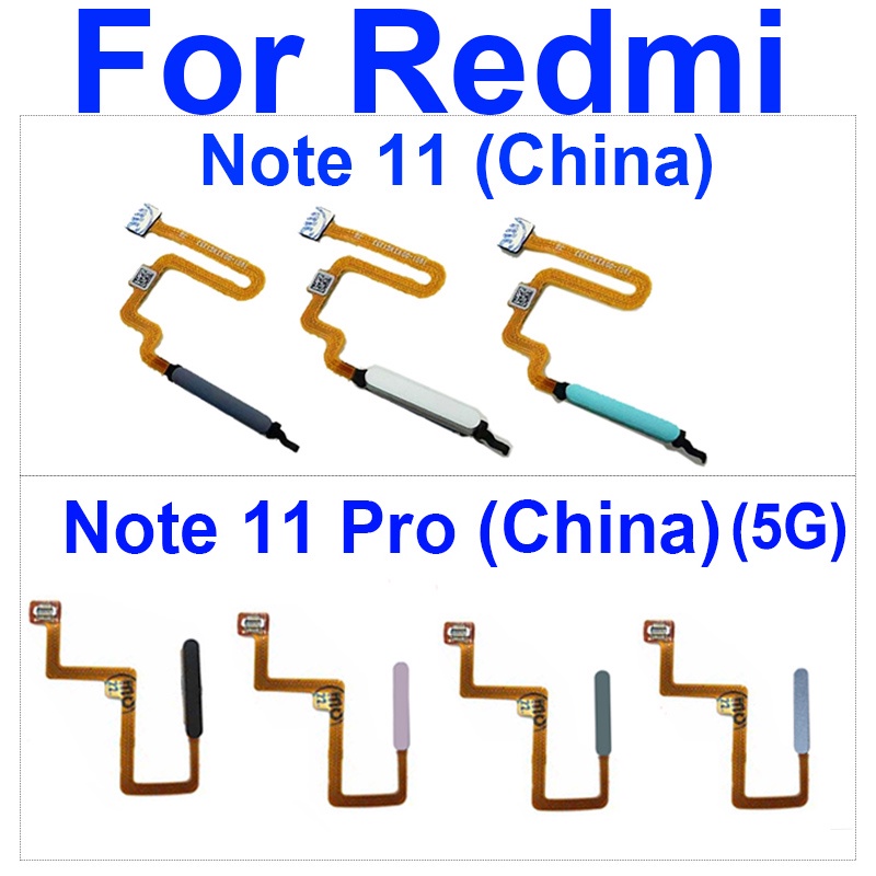 For Xiaomi Redmi Note 11 Note 11 Pro China 5G Version Fingerprint ...