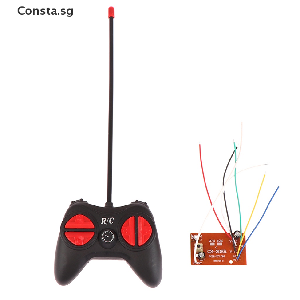 Consta RC Remote Control 40MHz Circuit PCB Transmitter And Receiver Board Radio System With ...