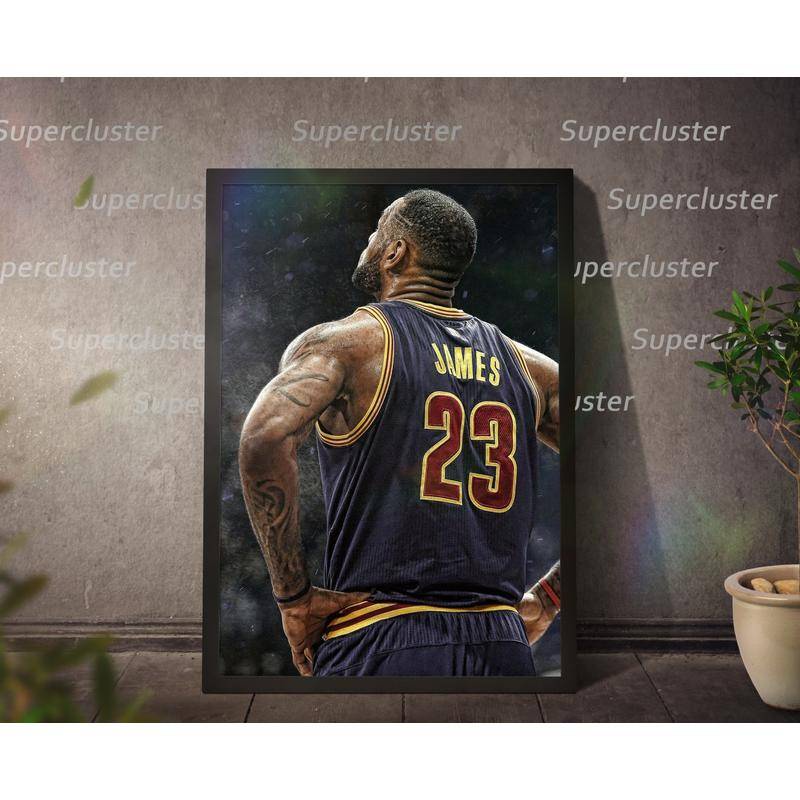Lebron James NBA Best Scorer GOTA Canvas Painting Poster Wall Print ...