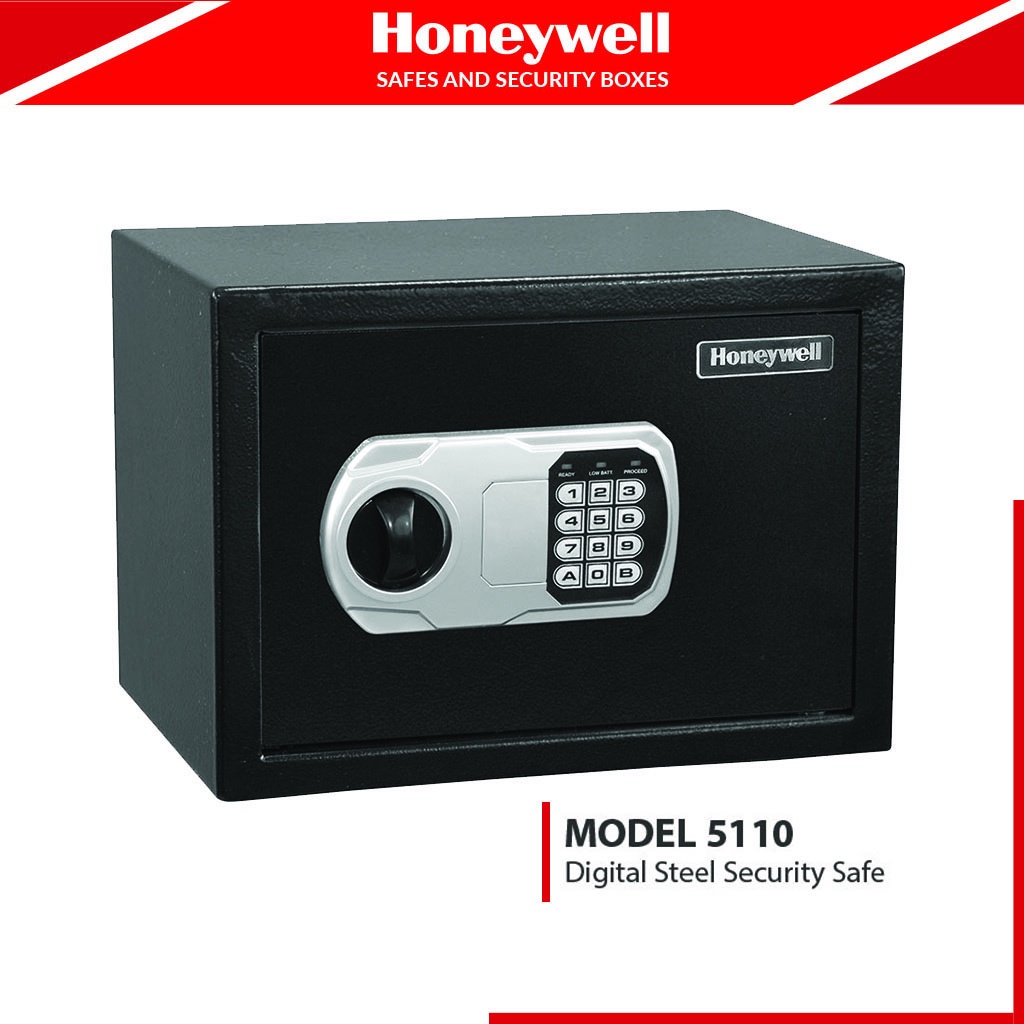 Honeywell Safe 5110 Digital AntiTheft Security Safe Cash Vault Box ...