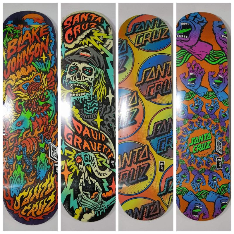 SANTA CRUZ SKATEBOARDS X FREE MOB GRIP | Shopee Philippines
