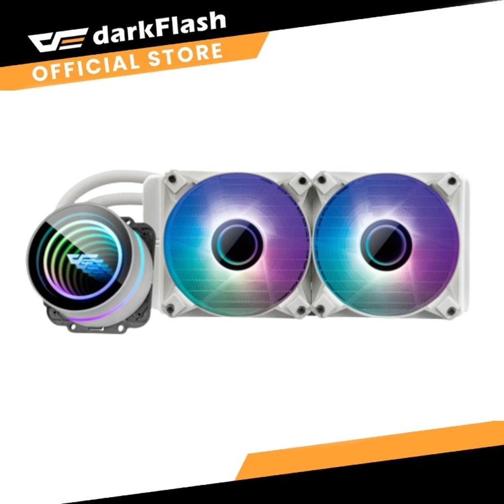 DarkFlash Twister DX240 V2.6 AIO ARGB Liquid CPU Cooler | Shopee ...